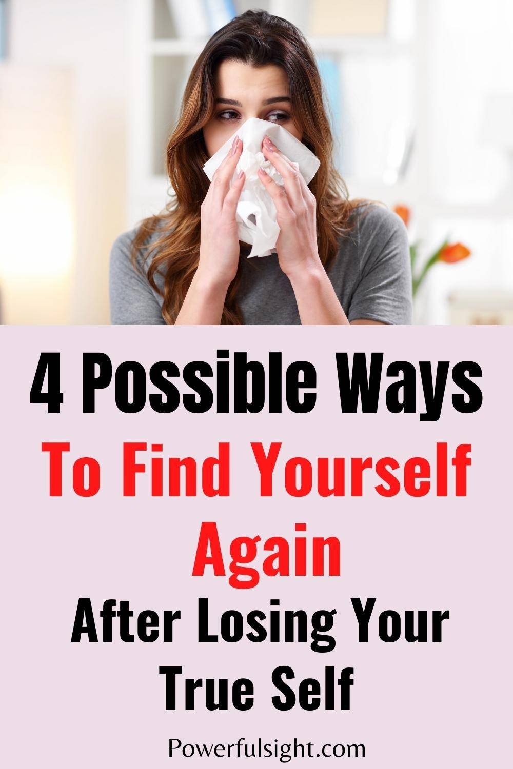 How To Find Yourself Again In A Relationship