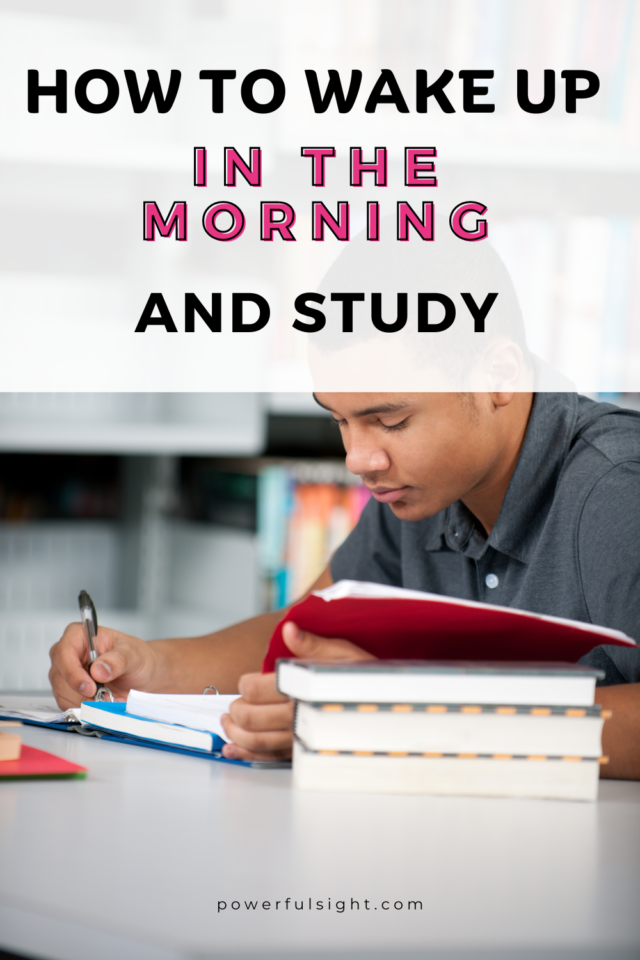 How to Wake Up in the Morning and Study - Powerful Sight