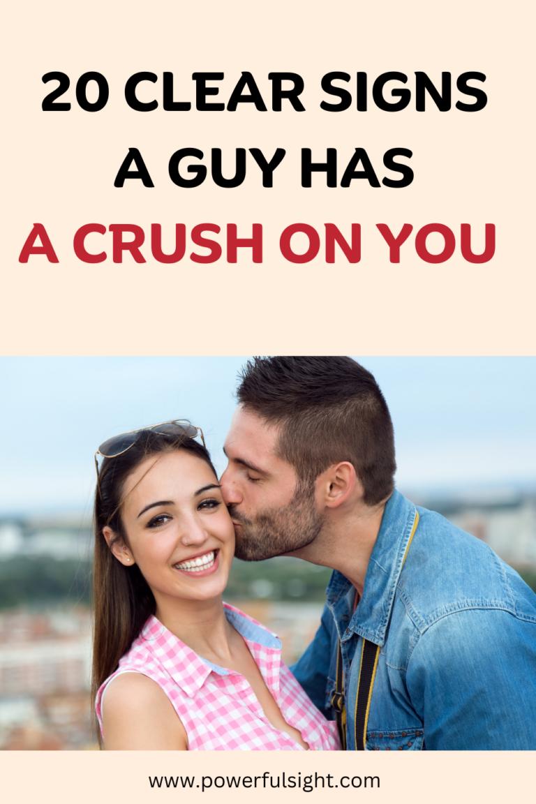 20 Clear Signs a Guy Has a Crush on You - Powerful Sight