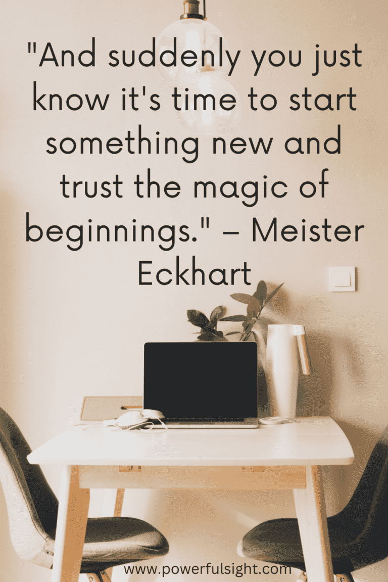 70 Inspirational Quotes About Starting A New Chapter In Life - Powerful ...