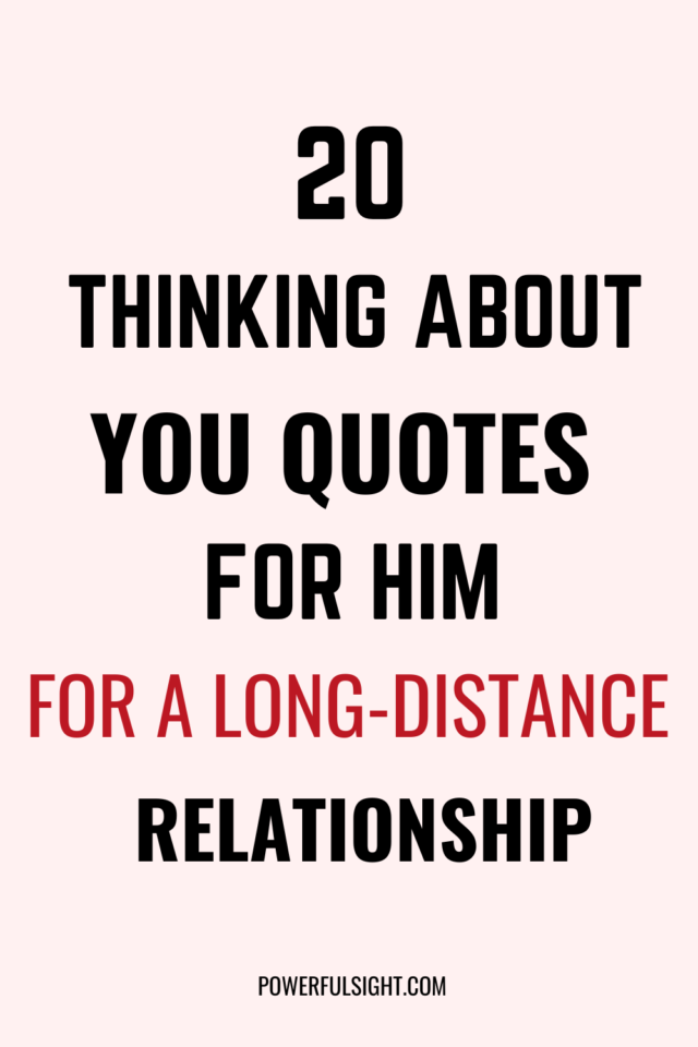 100 Flirty Thinking of You Quotes for Him - Powerful Sight