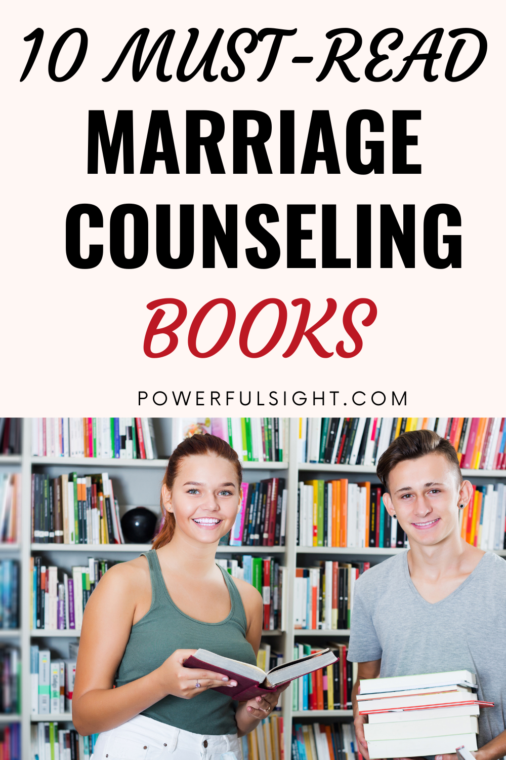 10 Must Read Marriage Counseling Books - Powerful Sight