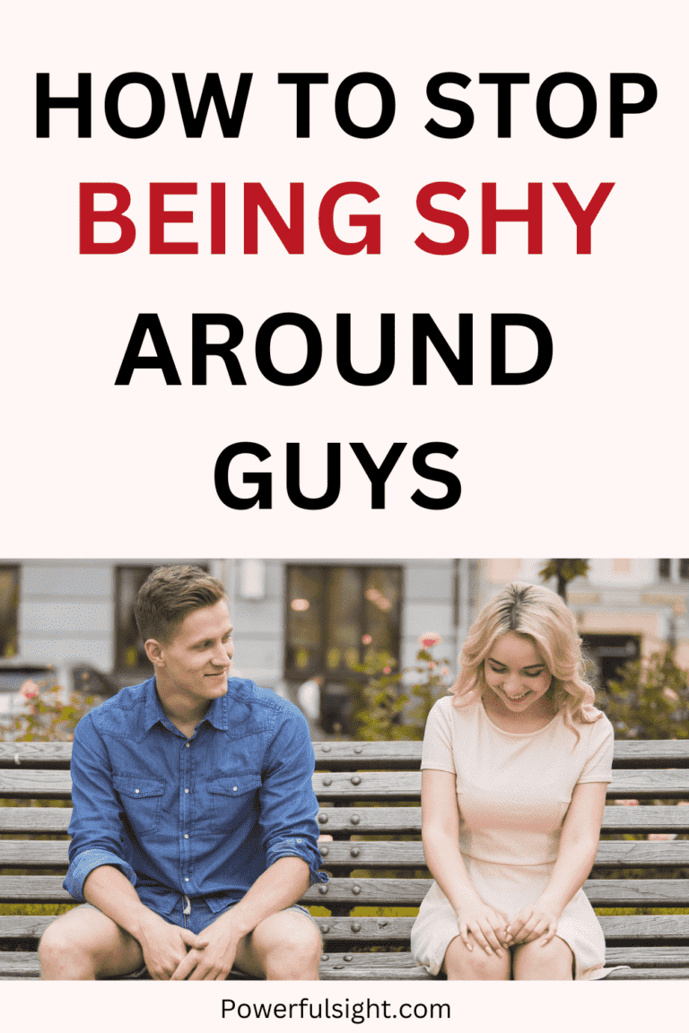 17 Ways to Stop Being Shy Around Guys - Powerful Sight
