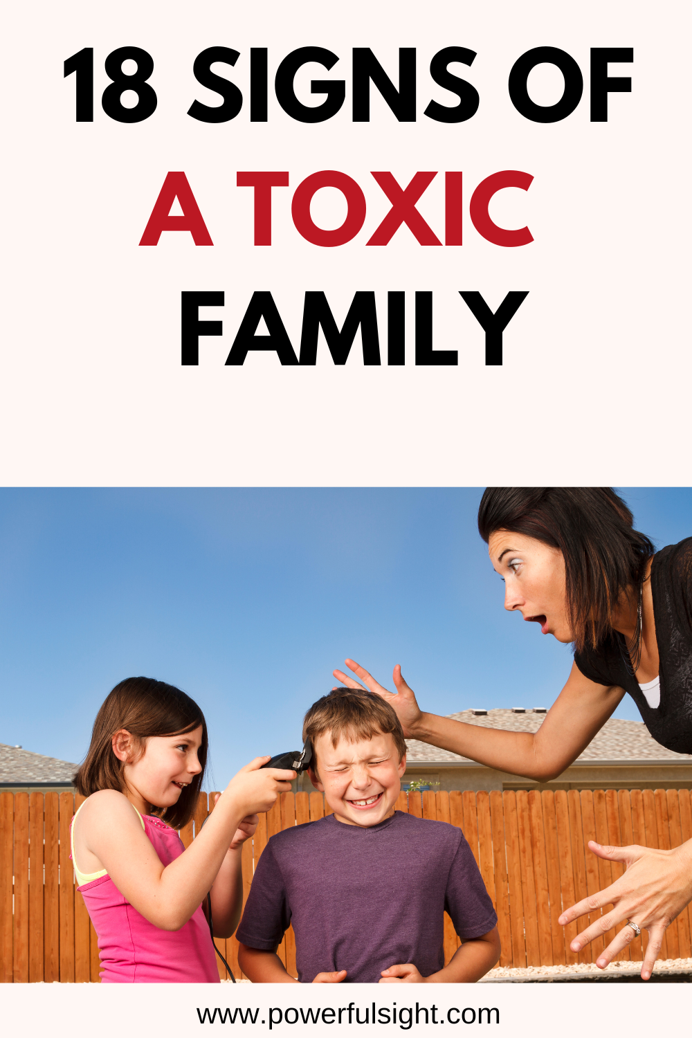 18 Signs of a Toxic Family - Powerful Sight