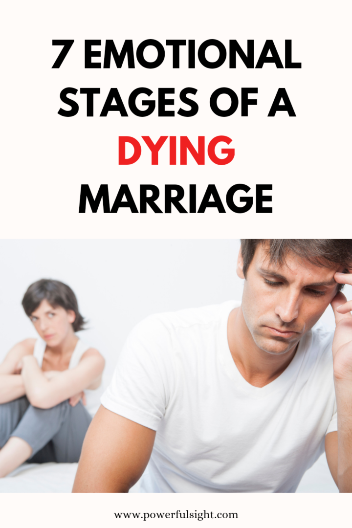 7 Emotional Stages of a Dying Marriage