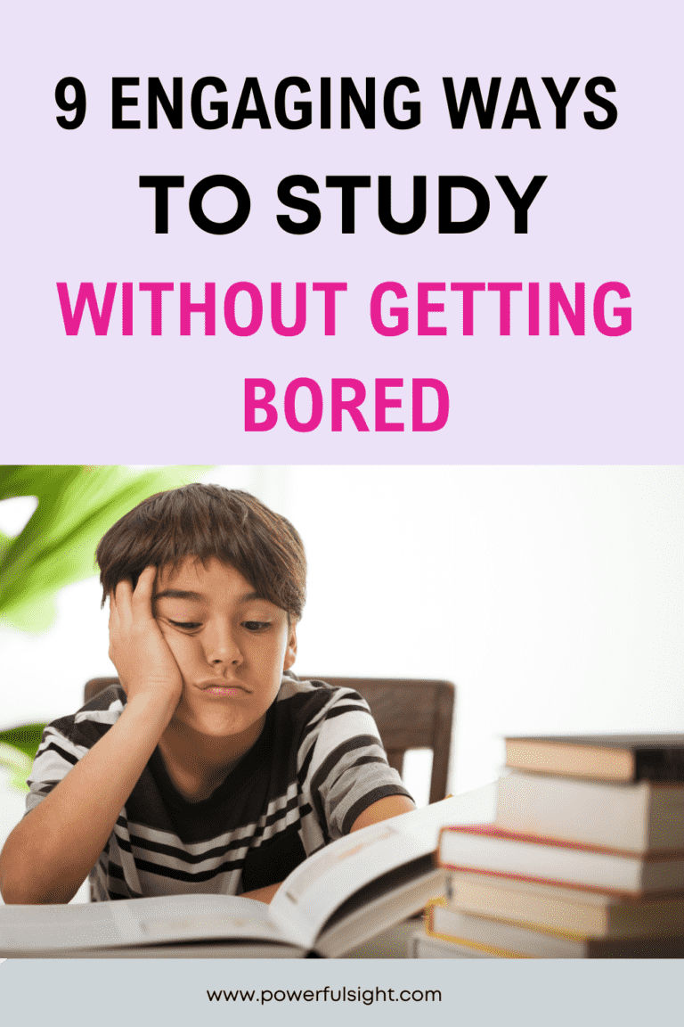 How To Study Without Getting Bored - 9 Engaging Ways