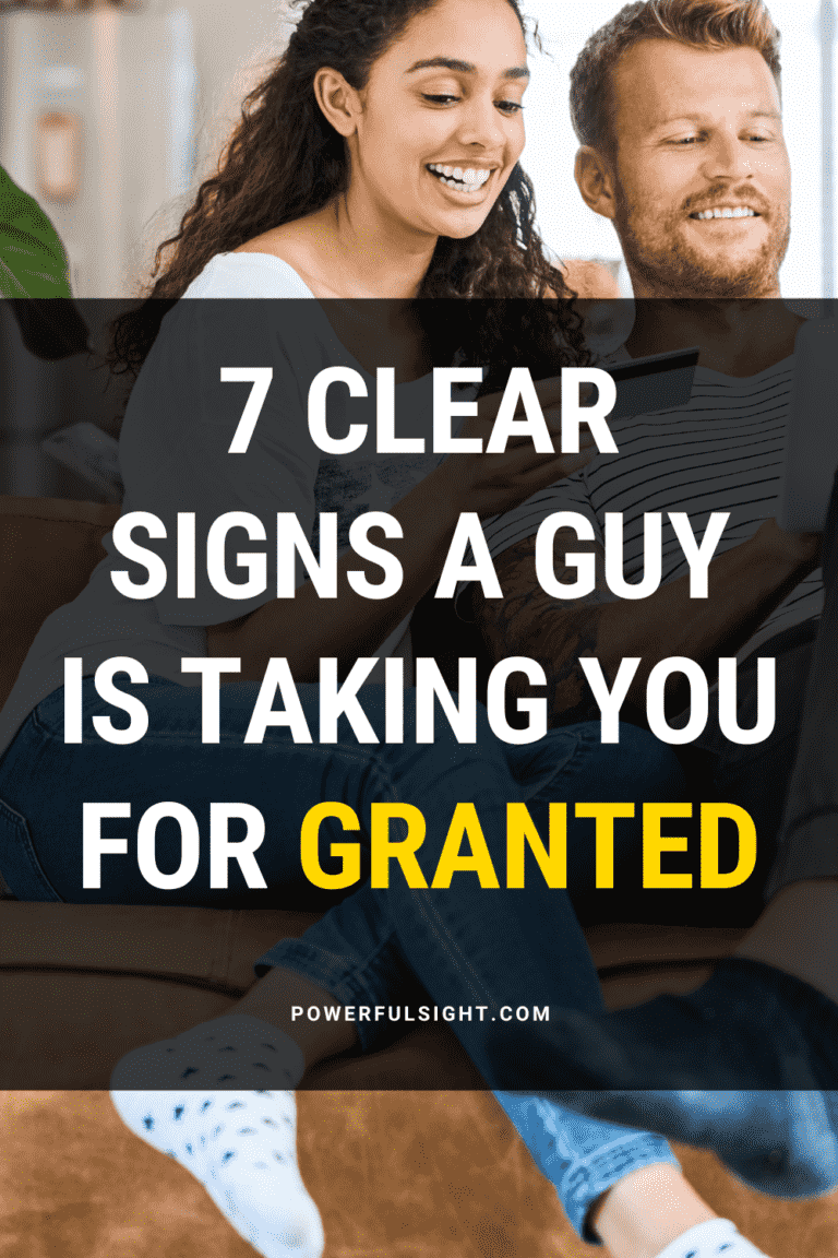 7 Clear Signs a Guy is Taking Advantage of You