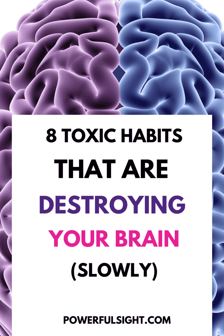 7 Things That Destroy Your Brain