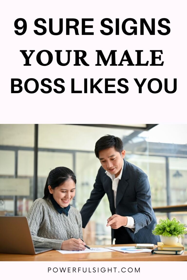 9 Sure Signs Your Male Boss Likes You