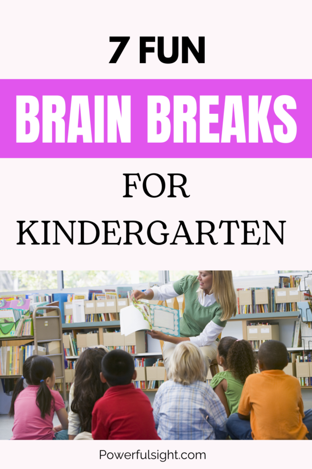 7 Fun Brain Breaks for Kindergarten