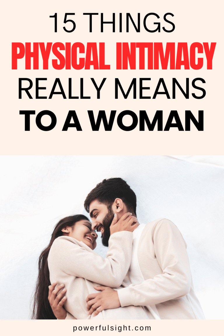 What Physical Intimacy Really Means to a Woman - Powerful Sight