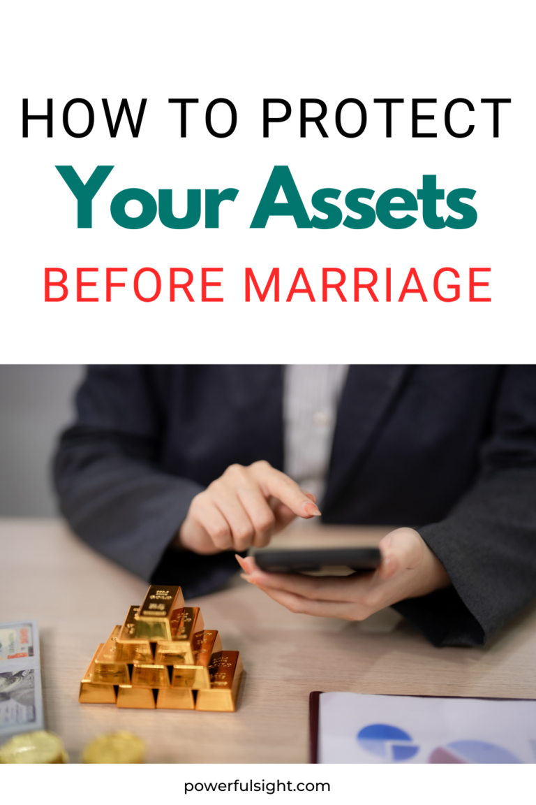 How to Protect Your Assets Before Marriage - Powerful Sight