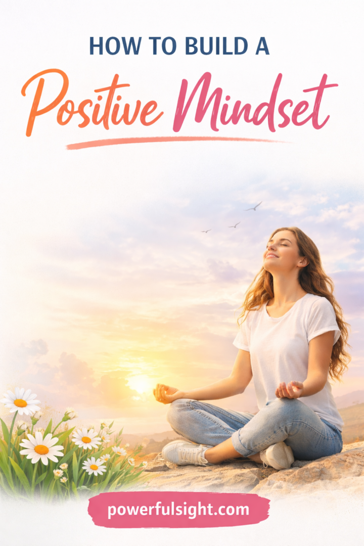 How To Build A Positive Mindset - Powerful Sight